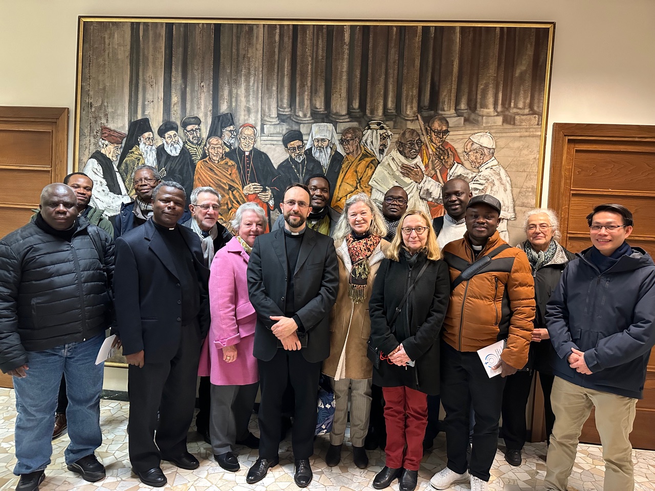 Dicastery officials meet with students from the Catholic University of ...